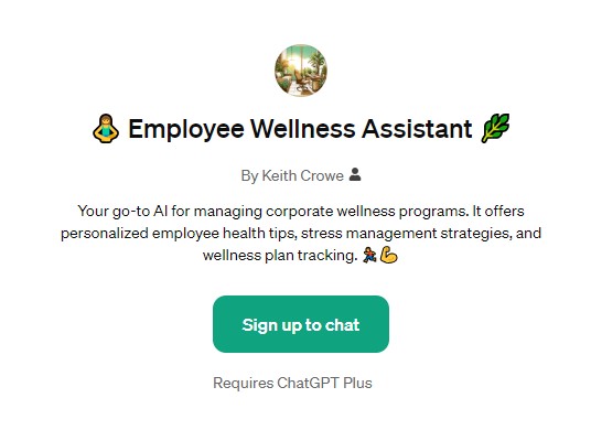 How to Use ChatGPT to Promote Wellness Initiatives - Workplace Wellness ...